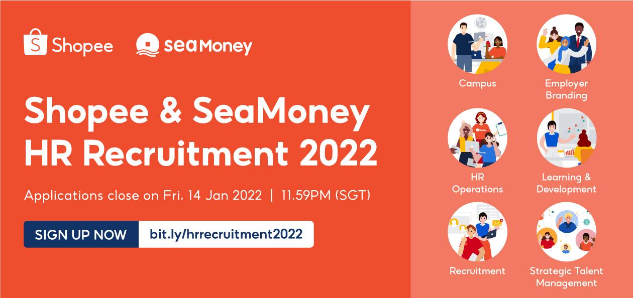 Shopee-&-SeaMoney-HR-Recruitment-2022 | Shopee Careers