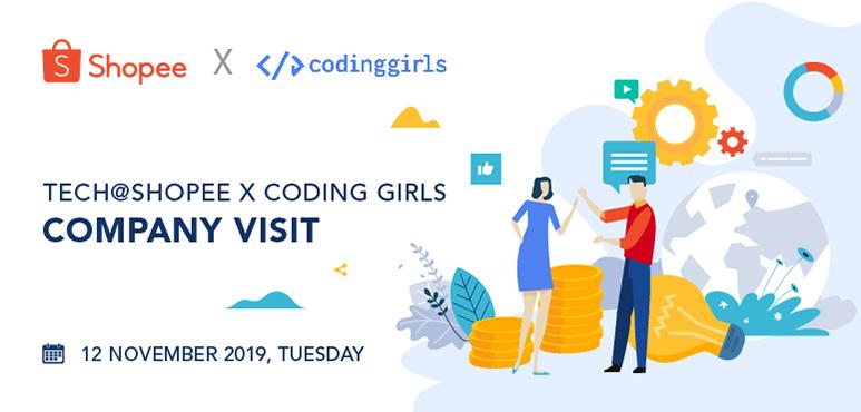 Techshopee X Coding Girls Company Visit Shopee Careers 