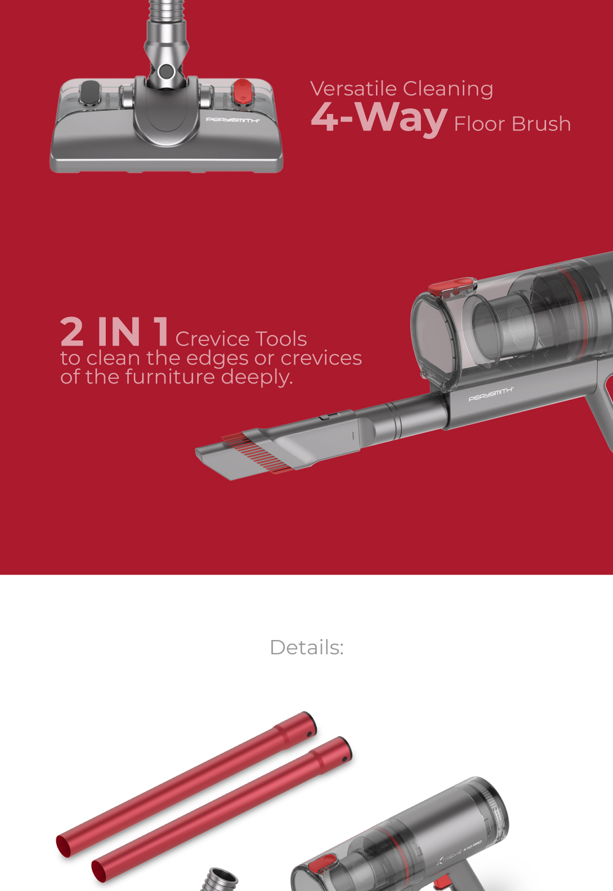 PERYSMITH X10 PRO VACUUM CLEANER - PerySmith Malaysia