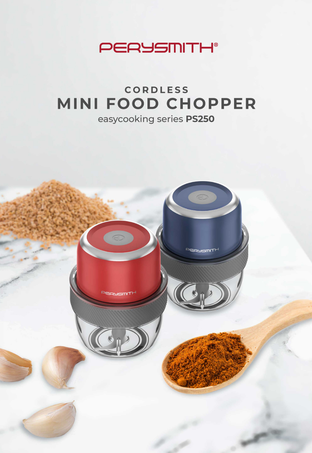 PERYSMITH PS250 MINI FOOD CHOPPER - PerySmith Malaysia