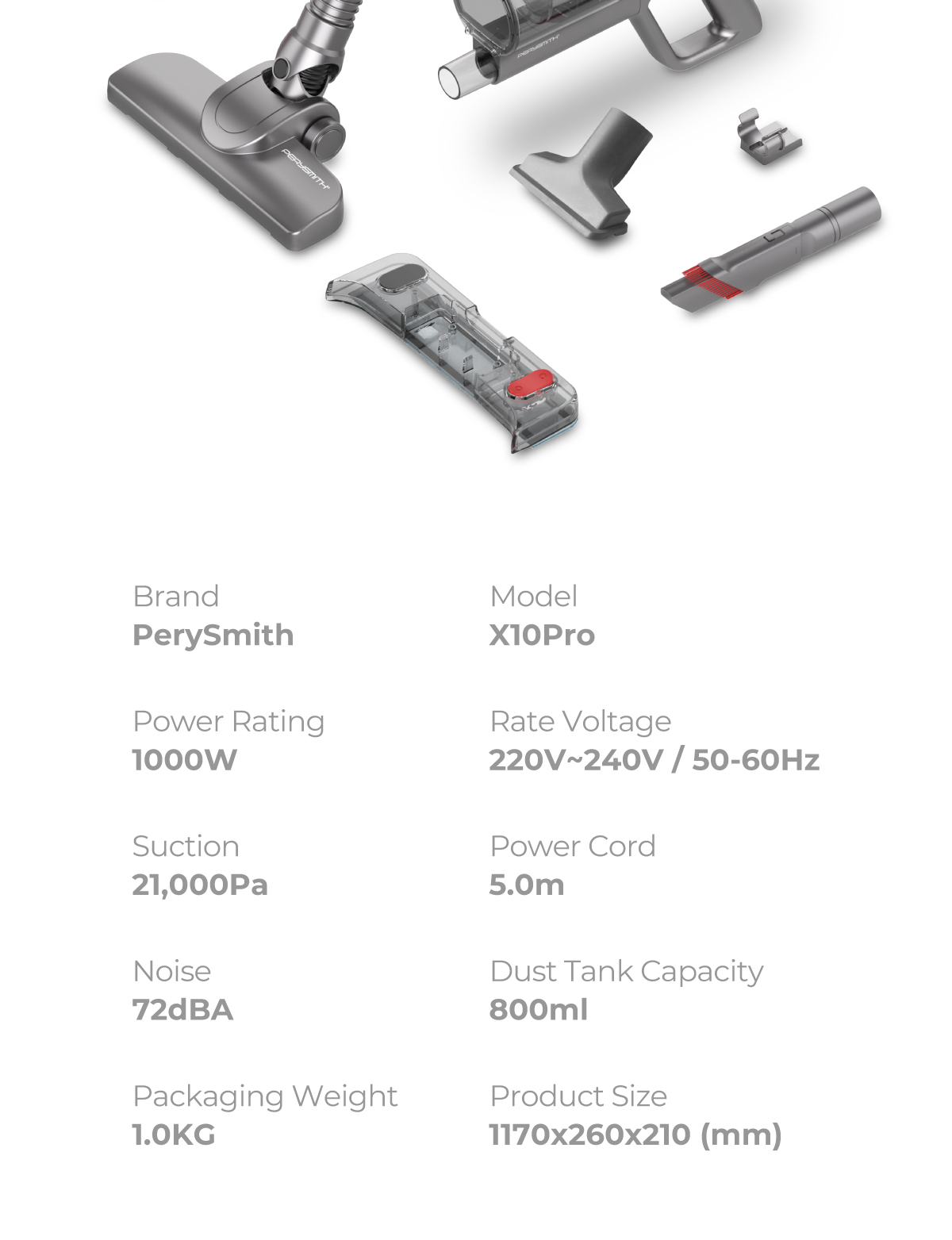 PERYSMITH X10 PRO VACUUM CLEANER - PerySmith Malaysia