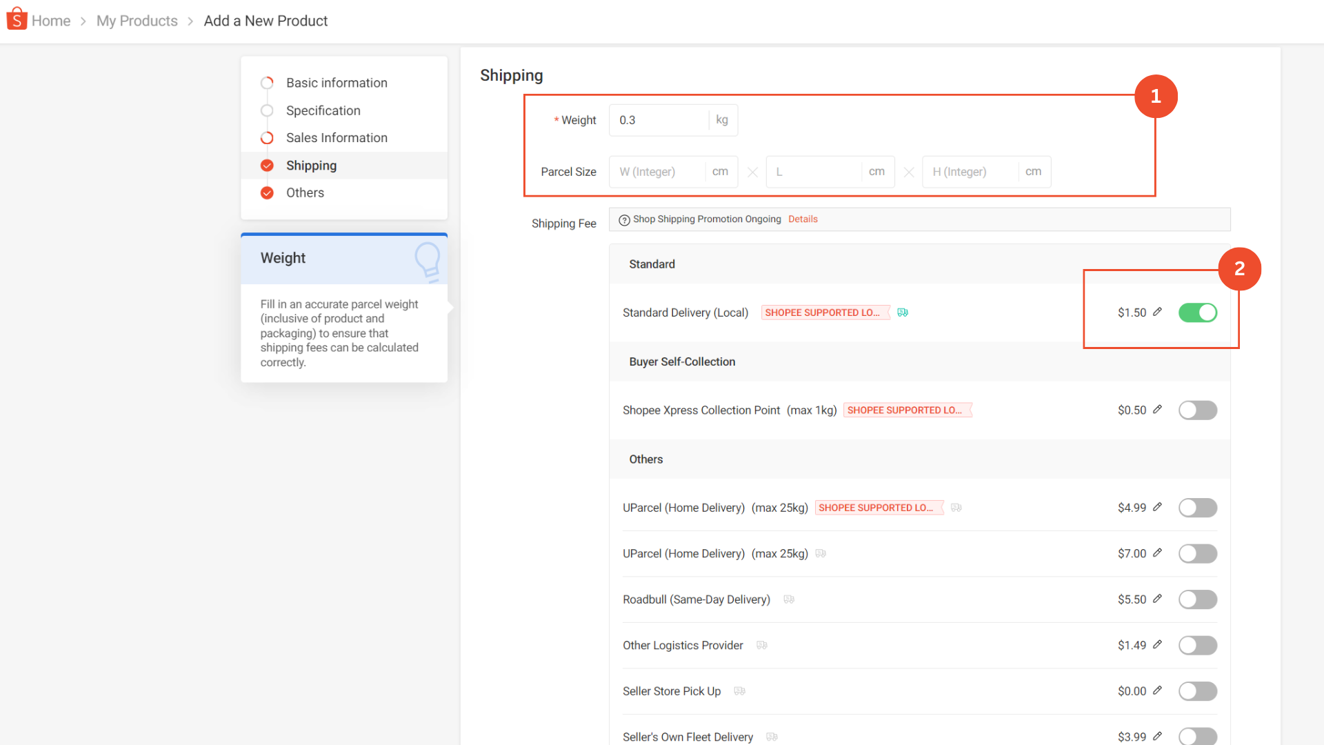 Shopee Supported Logistics | SG Seller Education [Shopee]