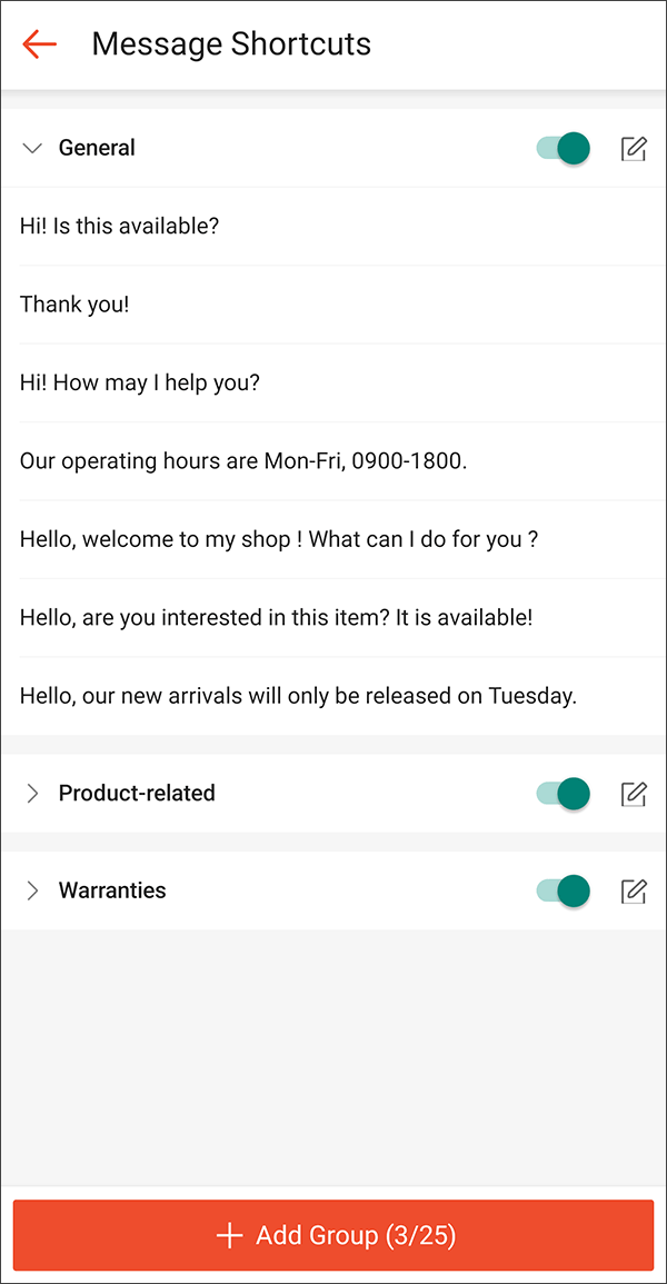 Chat Message Shortcuts | SG Seller Education [Shopee]