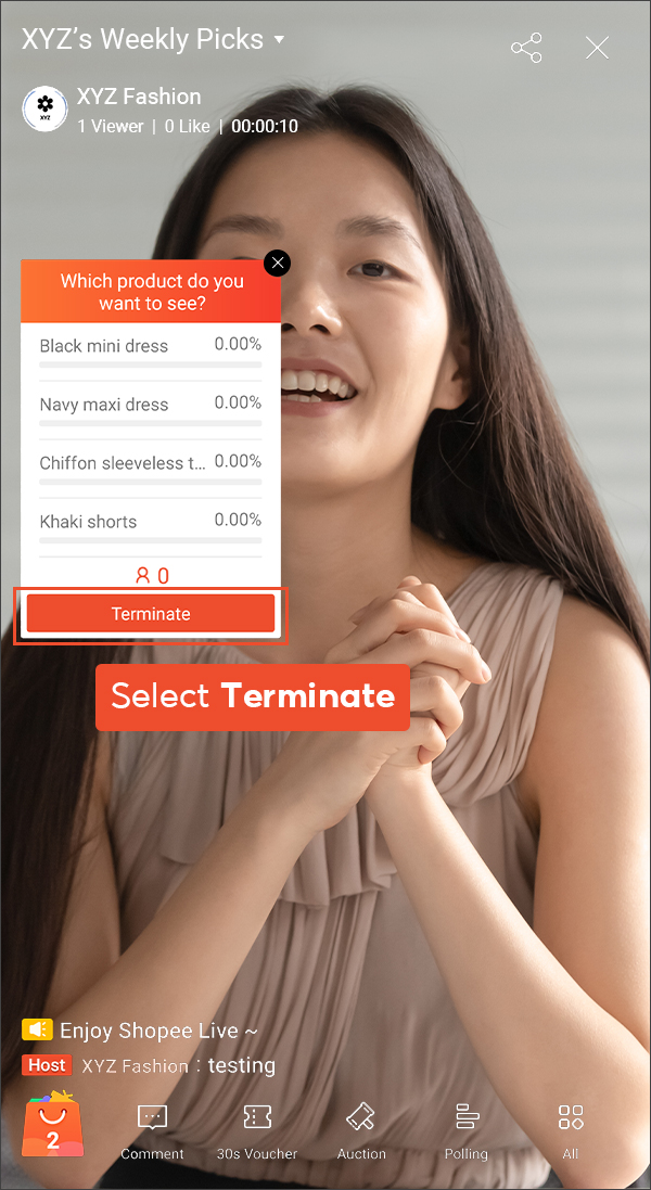 Shopee Live advanced tools | Shopee SG Seller Education Hub