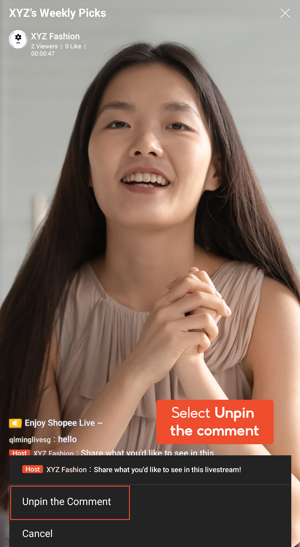 Shopee Live advanced tools | Shopee SG Seller Education Hub