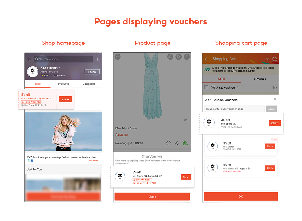 Vouchers | Shopee SG Seller Education Hub