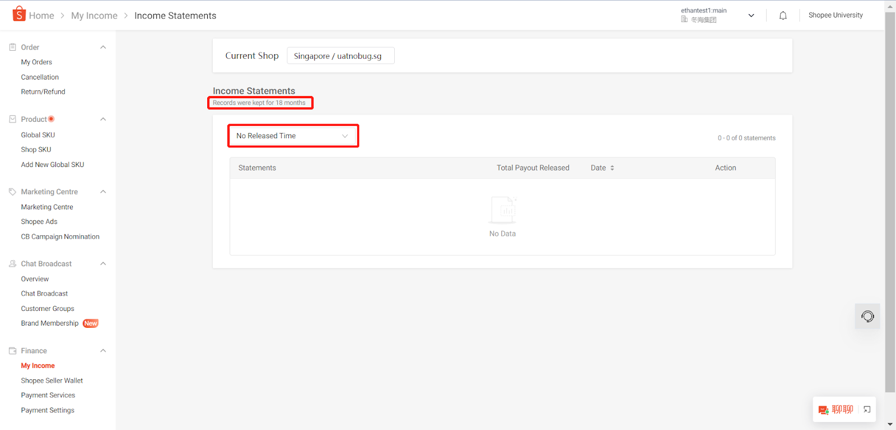 My Income | Shopee JP Seller Education Hub