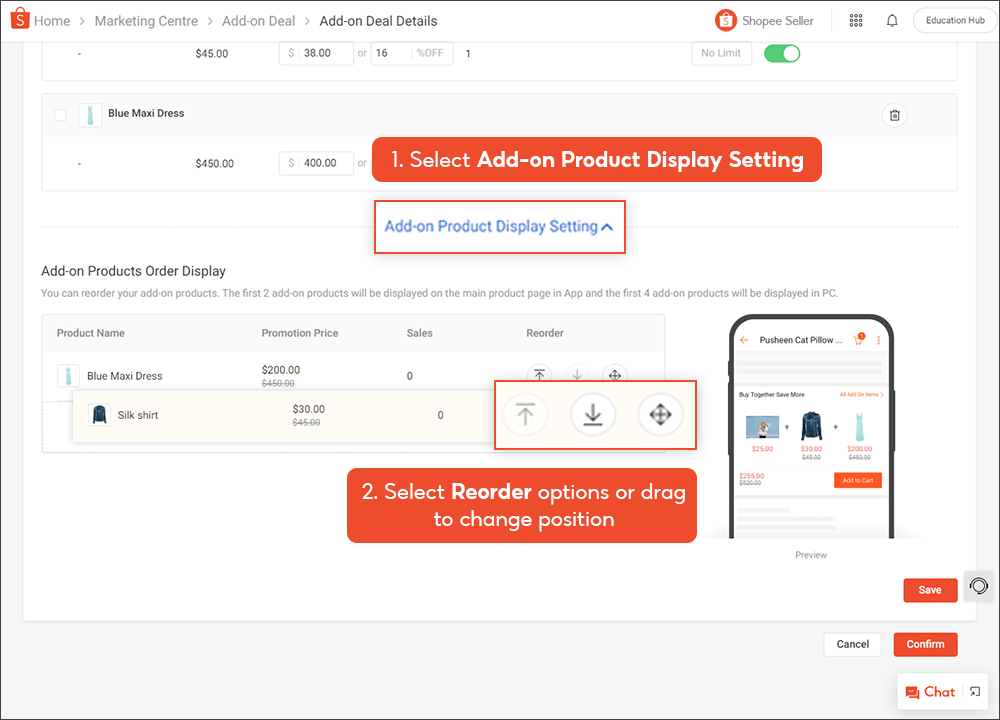 Creating an Add-on Deal Discount | Shopee SG Seller Education Hub
