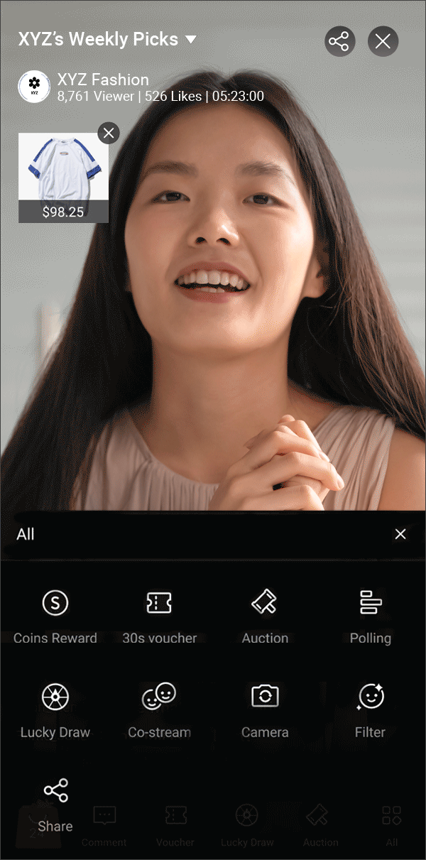 Shopee Live advanced tools | Shopee SG Seller Education Hub