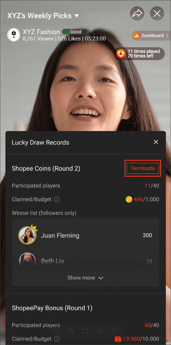 Shopee Live advanced tools | Shopee SG Seller Education Hub