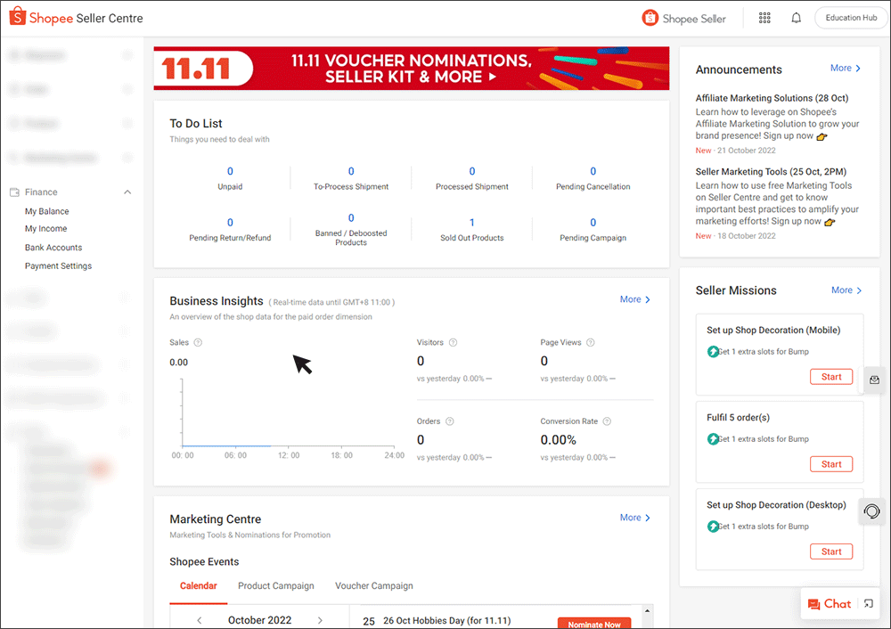 About My Income | Shopee SG Seller Education Hub