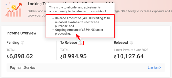 My Income | Shopee JP Seller Education Hub