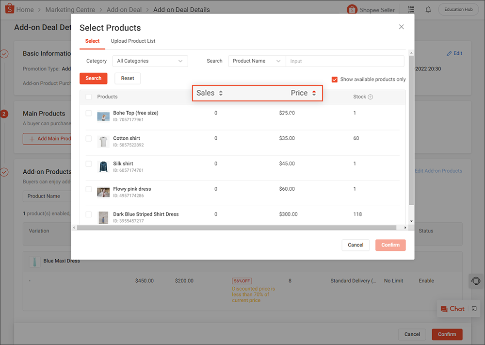 Creating an Add-on Deal Discount | Shopee SG Seller Education Hub