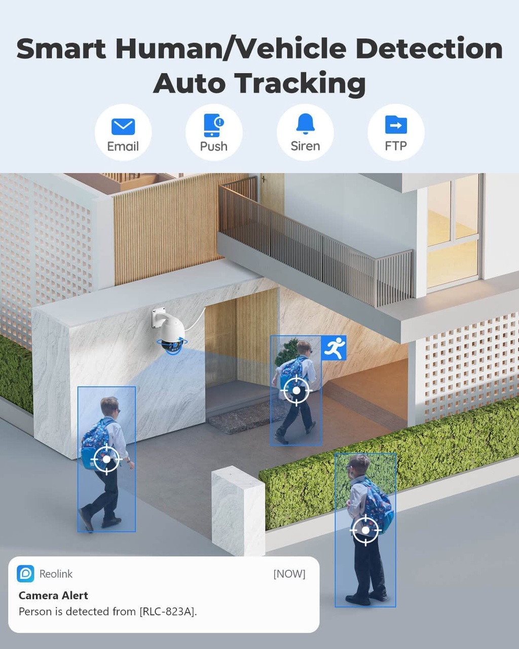 REOLINK RLC-823A 4K PTZ Outdoor Camera | PoE IP Home Security ...