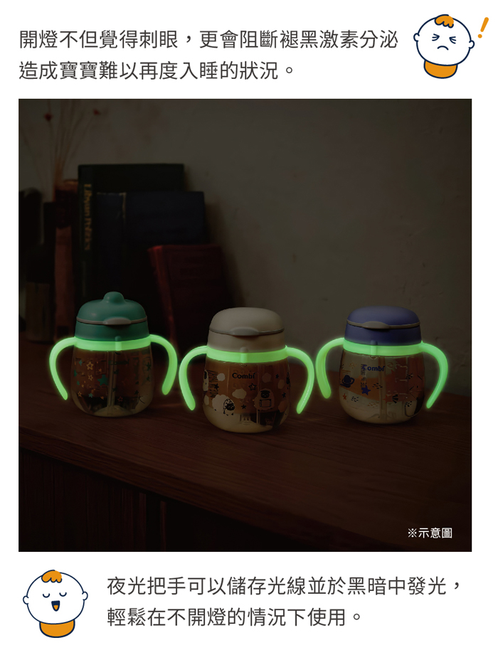 日本製 Combi 240ml 340ml 樂可杯｜第2階段｜直飲杯｜替換上蓋｜替換配件｜學習杯｜喝水學習杯 - 頂尖廚師 TOP CHEF 官方旗艦生活館 - iOPEN Mall